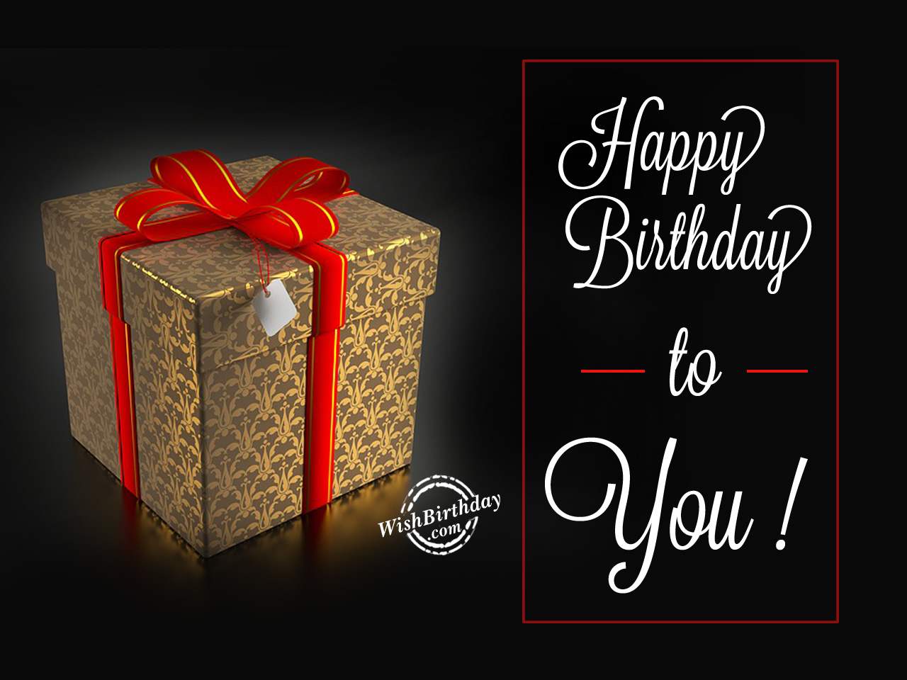 Happy Birthday Gift Image Video The Cake Boutique Happy Birthday Gift Image Video The Cake Boutique